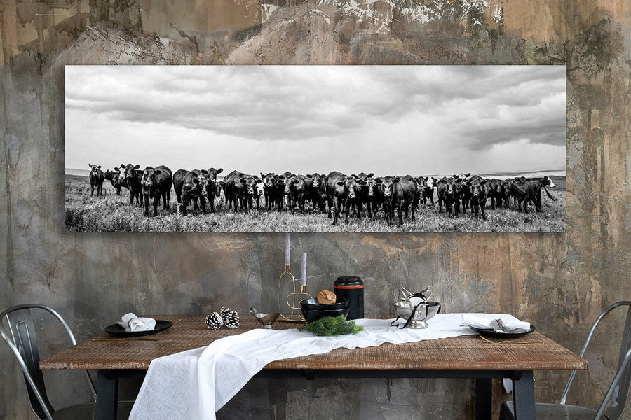 Cattle Wall Art – Rustic Prairie Photography Print by Debra Gail Fine ...